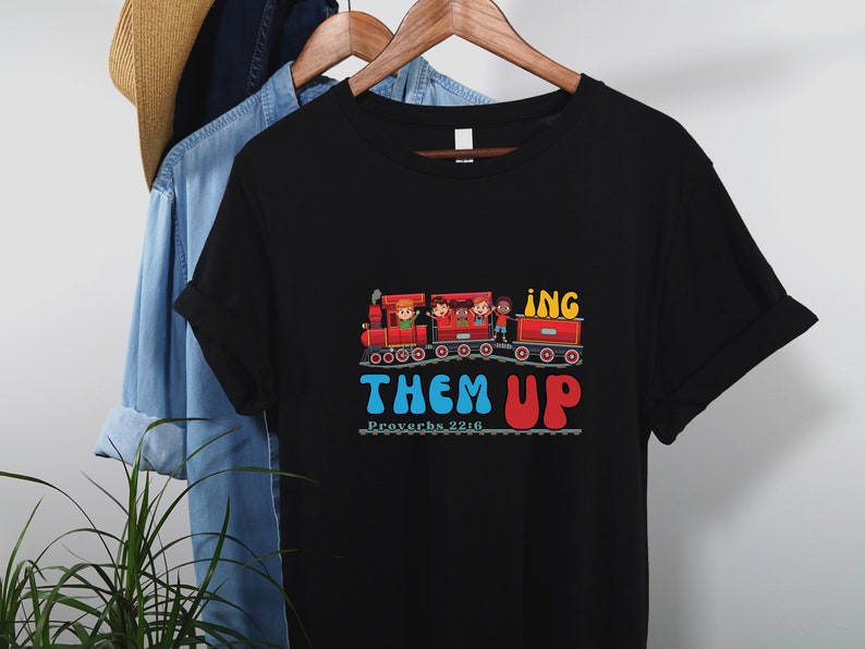 Children's Ministry T-shirt Training Them Up, Christian Shirt Proverbs ...
