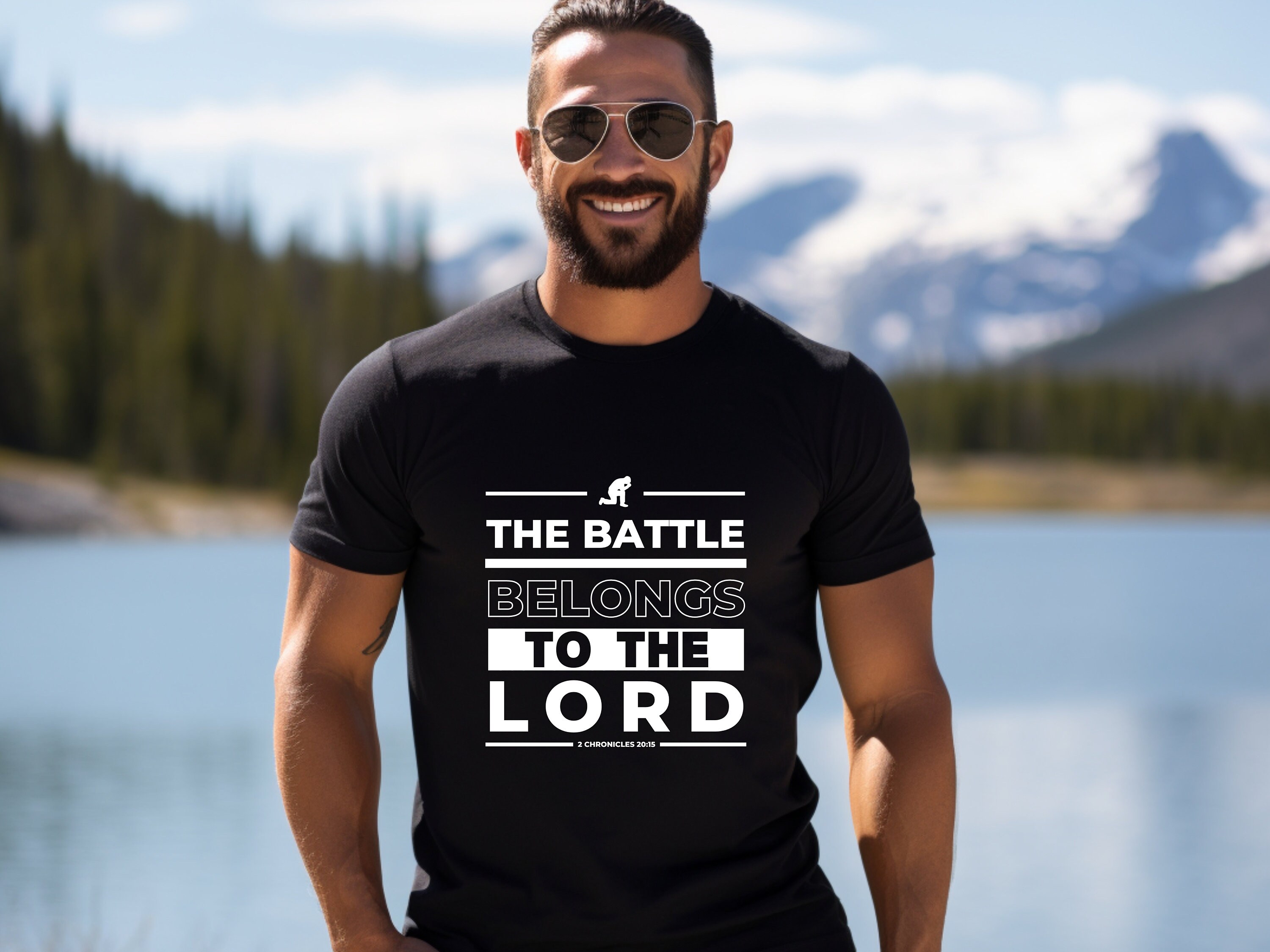 The Battle Belongs to the Lord T-shirt, Christian T-shirt, 2 Chronicles ...