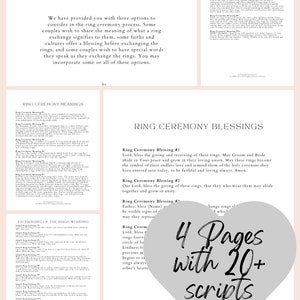 Wedding Ring Exchange Ceremony, Marriage, Wedding Planner, DIY Custom ...