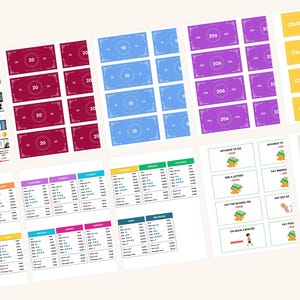 Printable Monopoly-inspired Board Game | DIY Cut & Play Family Game - Etsy