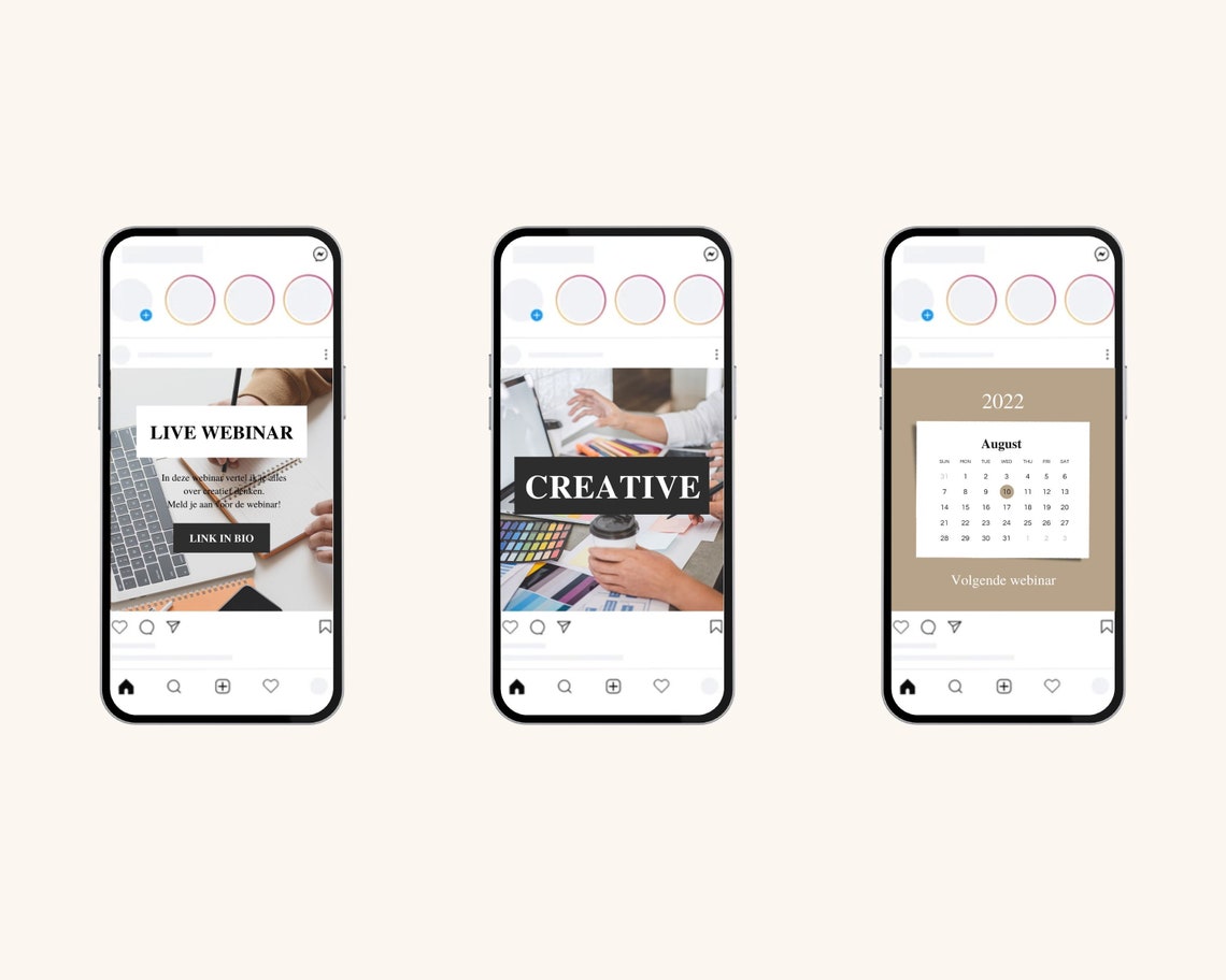 Editable Social Media Kit Instagram Post and Story Canva Template ...
