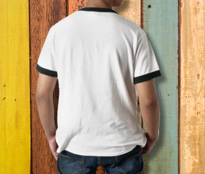 Atomic Dogs Design, Retro Ringer Tee, MCM Vintage Style Shirt, 90s ...