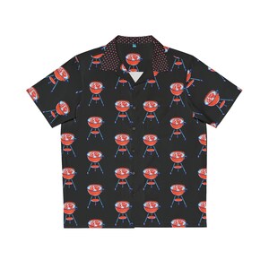 Ultimate Grill Master Shirt Retro Vintage-inspired Hawaiian Button-up ...