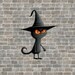 Angry Cat Digital Download, Halloween Craft Art, Witches and Cat Lovers ...