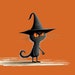 Angry Cat Digital Download, Halloween Craft Art, Witches and Cat Lovers ...