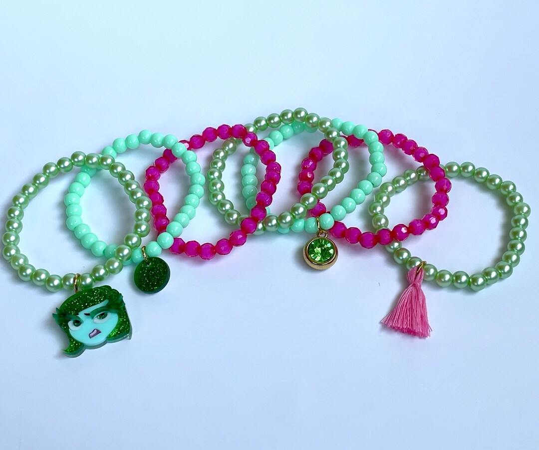 Inside Out Set of 7 Bracelets Handmade Bracelets Inspired by the Inside ...