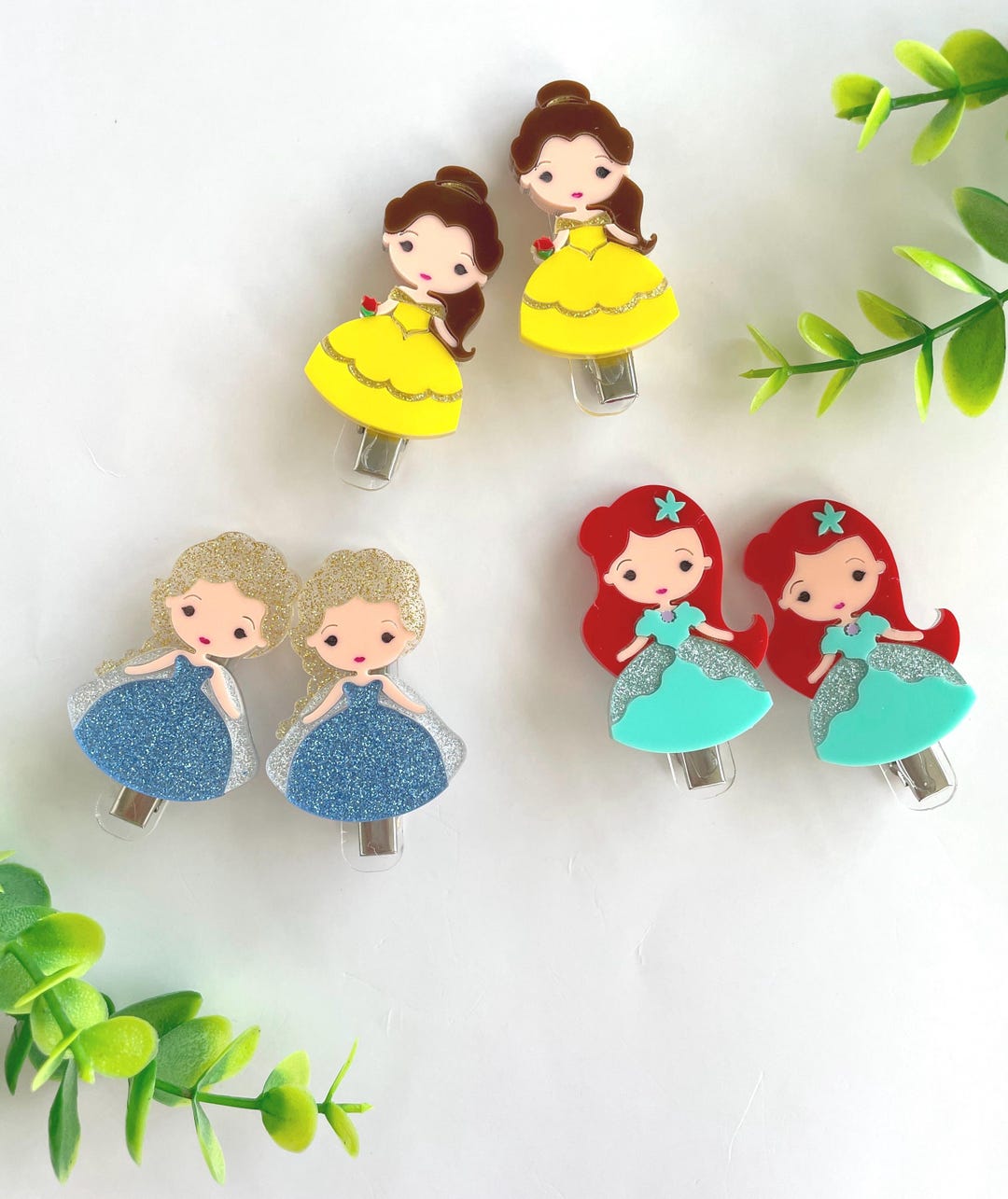 Princess Hair Clips | Friendship Gifts |birthday Girl Tiara | Princess ...