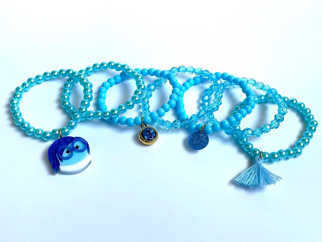 Inside Out Bracelets Set of 7 Bracelets Handmade Bracelets Inspired by ...