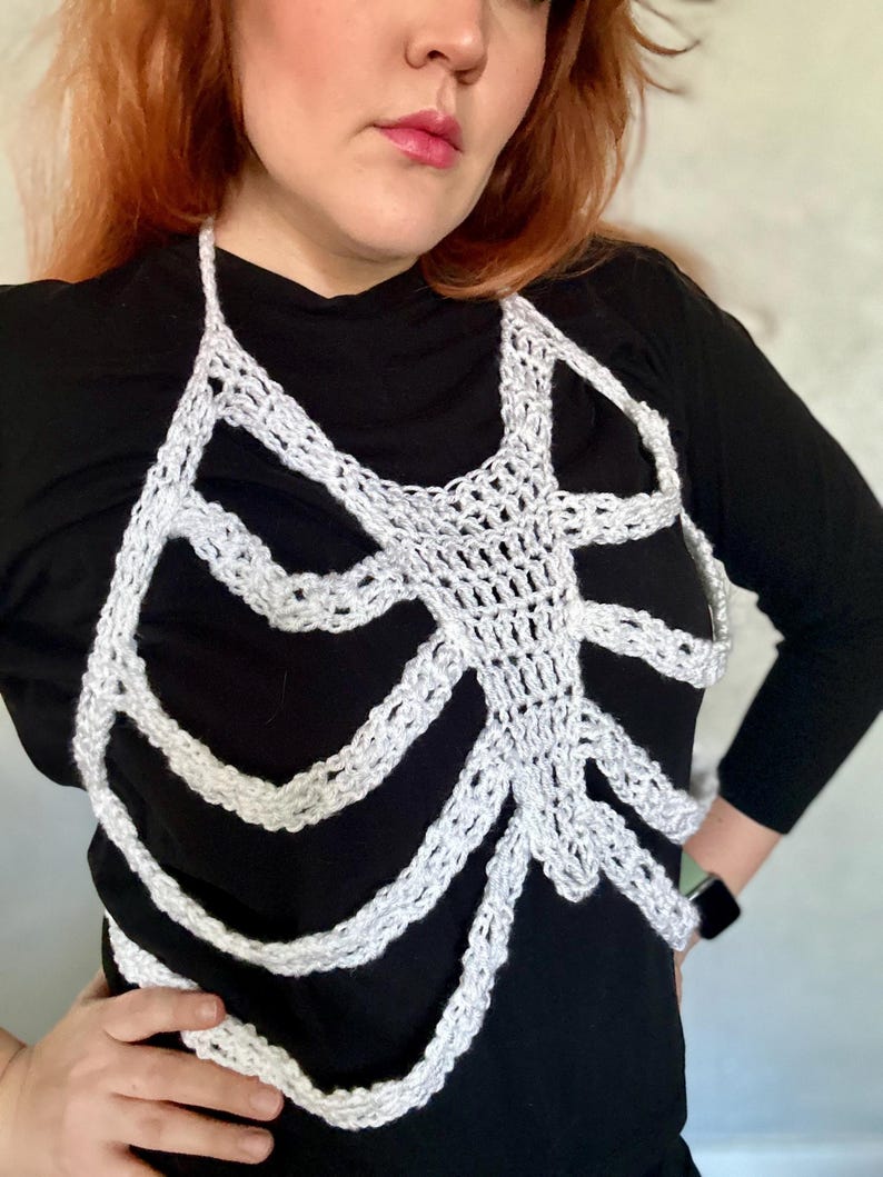Top/vest SKELETON - Etsy