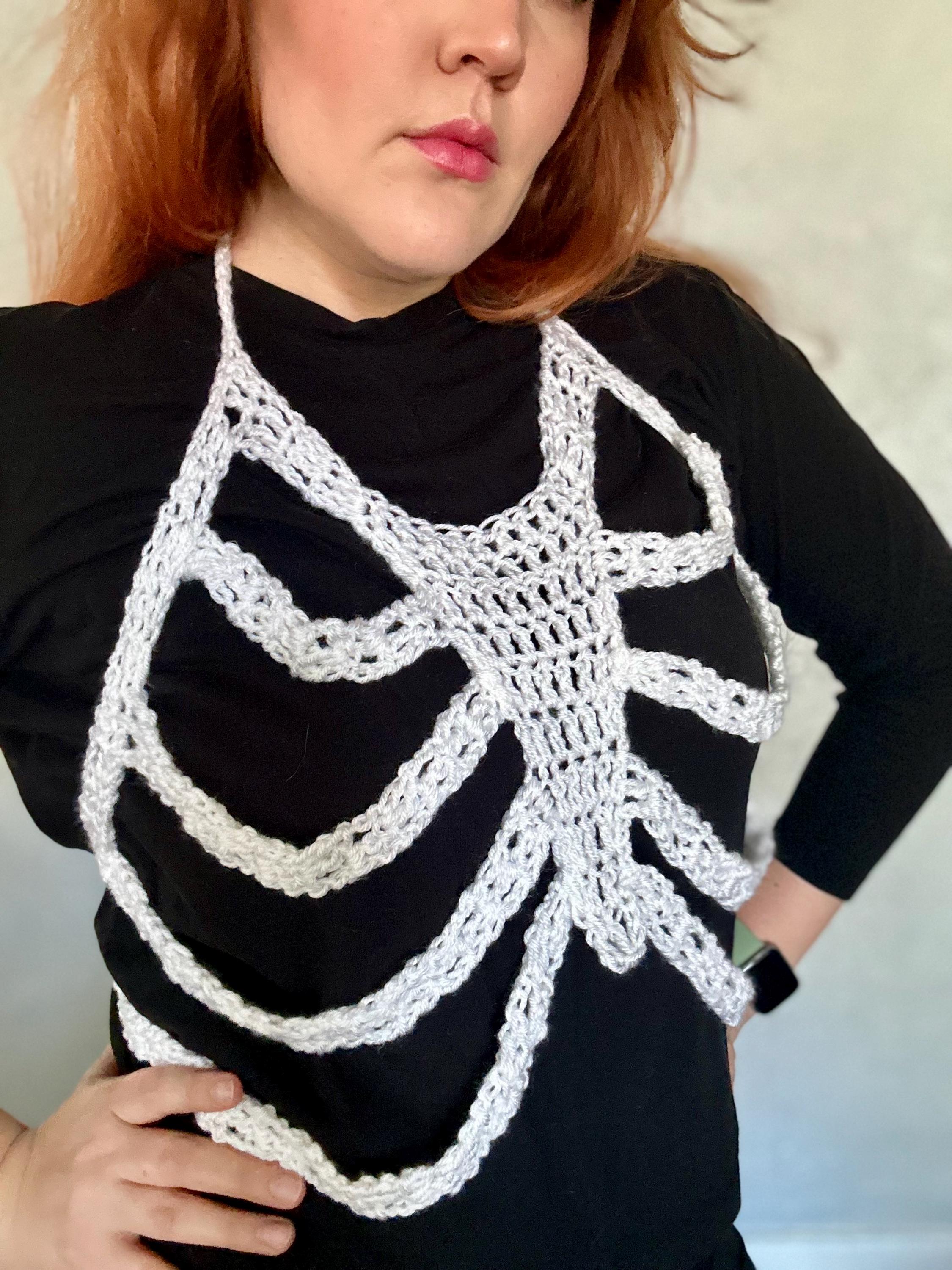 Top/vest SKELETON - Etsy