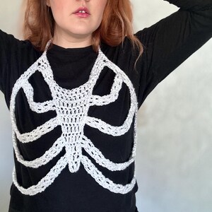 Top/vest SKELETON - Etsy