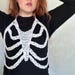 Top/vest SKELETON - Etsy