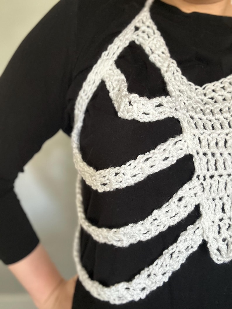 Top/vest SKELETON - Etsy