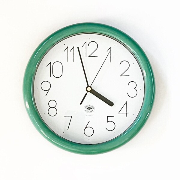 80s Wall Clock - Etsy