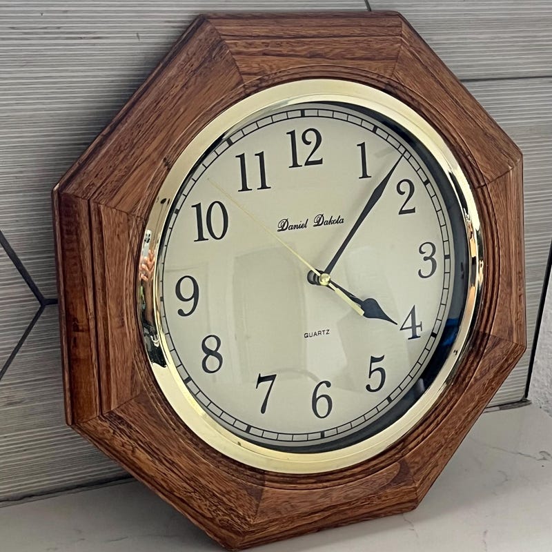 Vintage 1990s Wall Clock - Etsy