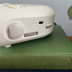 White Sony Dream Machine Digital Dual Alarm Clock/radio, Green LED - Etsy