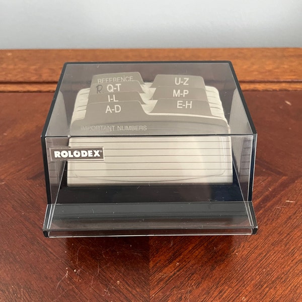 Rolodex - Etsy