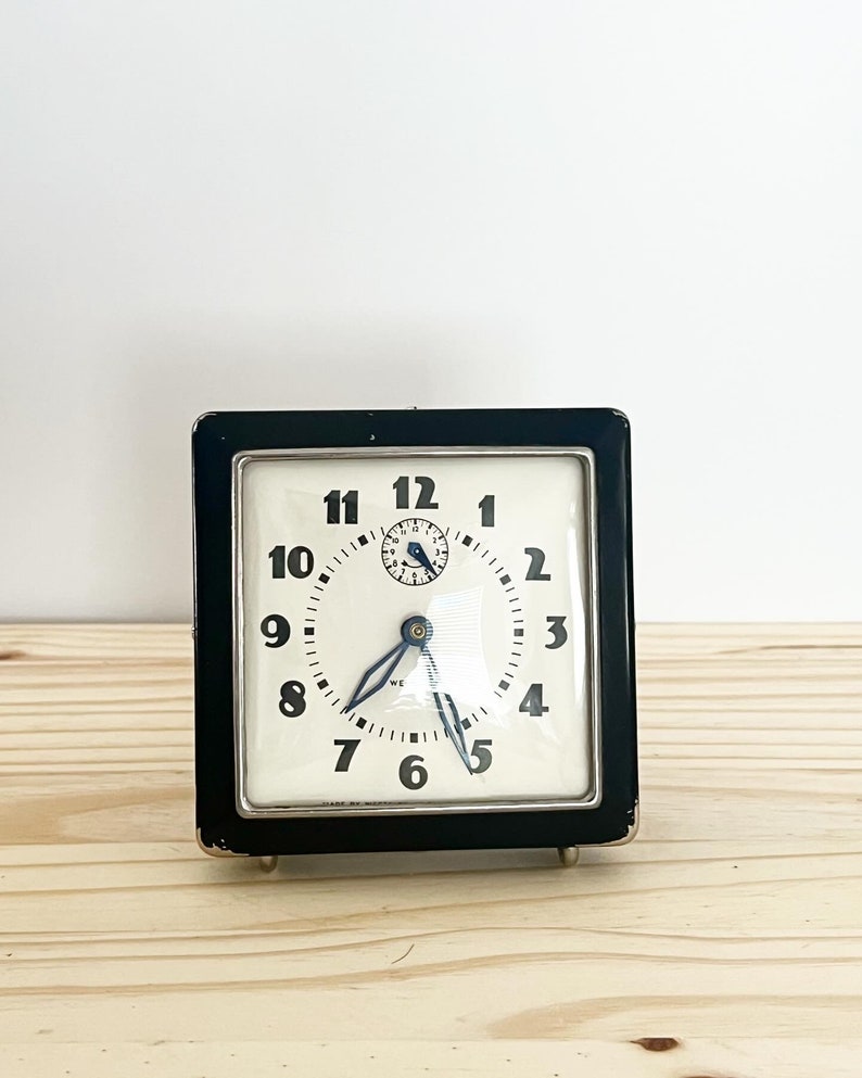 Vintage Art Deco Westclox Alarm Clock for Desk or Table - Etsy