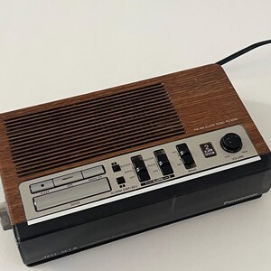 Vintage 80's Digital Panasonic Alarm Clock/radio - Etsy