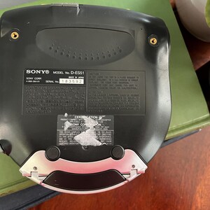 Vintage 90's Sony Sports Discman, Portable CD Player - Etsy
