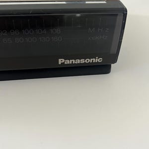 Vintage 80's Digital Panasonic Alarm Clock/radio - Etsy