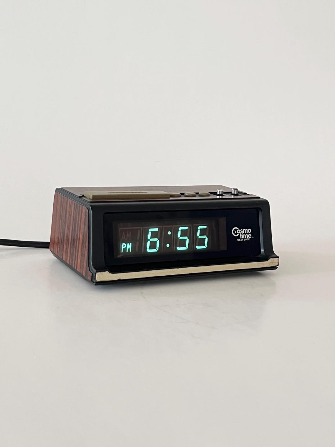 80's Cosmo Digital Alarm Clock - Etsy