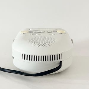 White Sony Dream Machine Digital Dual Alarm Clock/radio, Green LED - Etsy