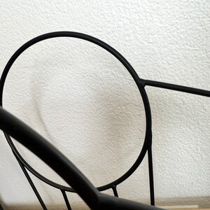 Vintage Metal Atomic Era Magazine Rack - Etsy