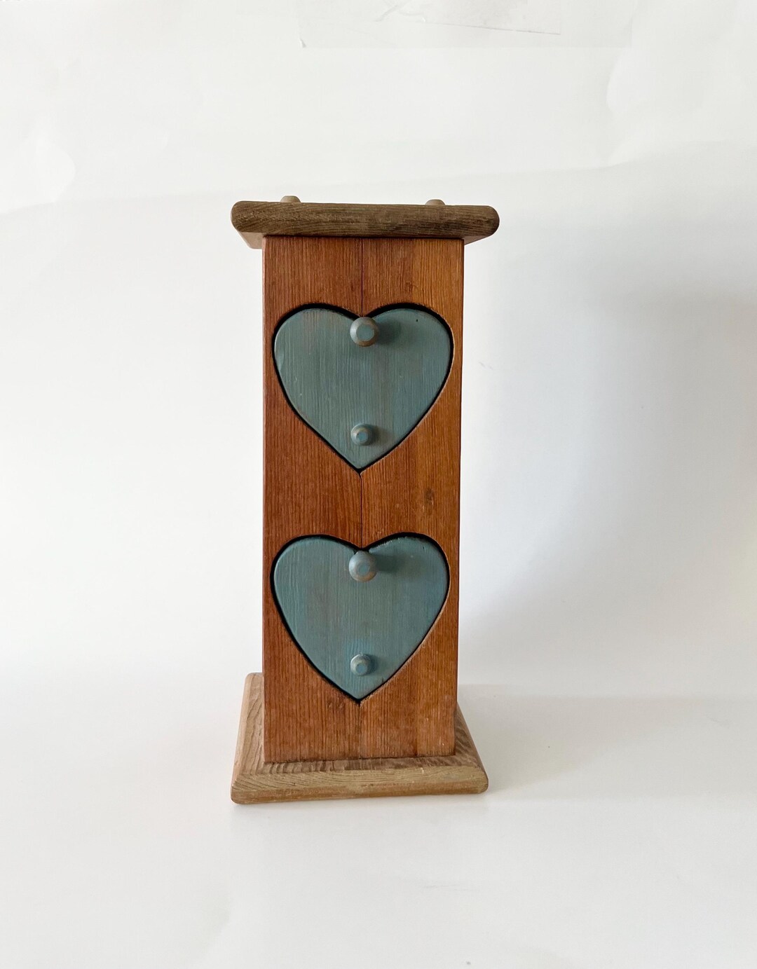 80's Wood Heart Cubby, Heart Shelves, Unique Holiday Gifts - Etsy