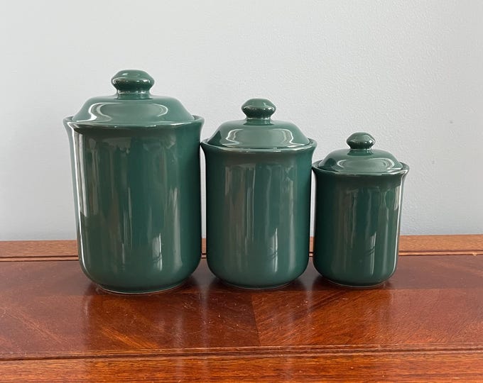 3pc Canister Set - Etsy