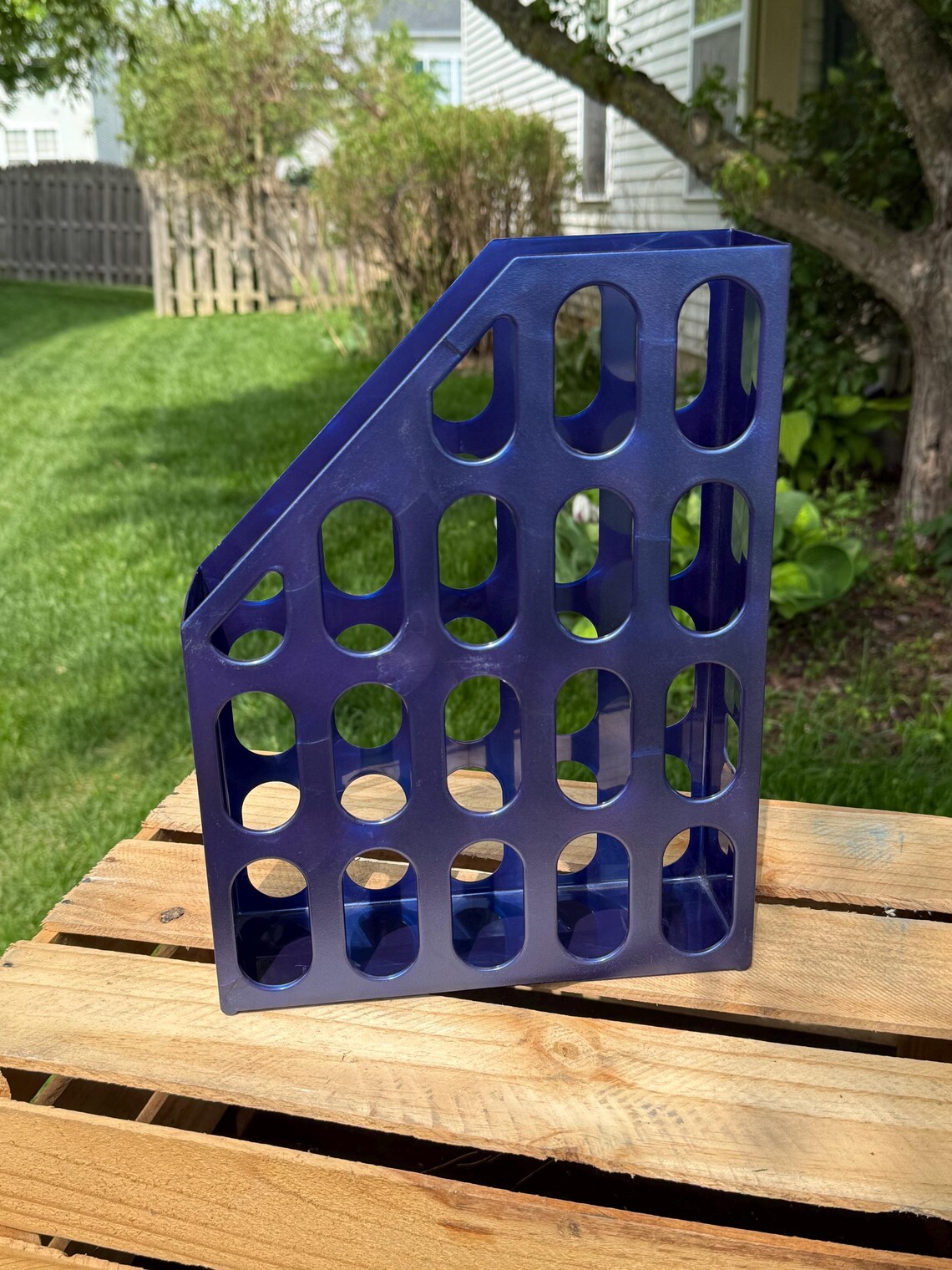 Vintage Blue Eldon File Organizers, Office Storage - Etsy
