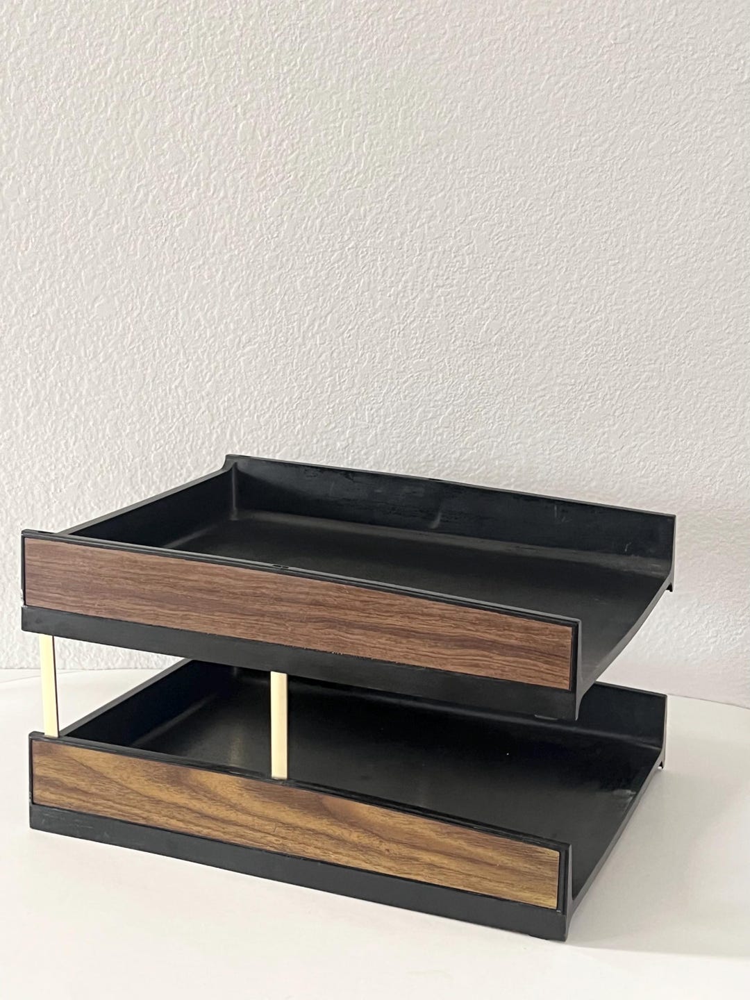 Eldon Two Tier Paper Tray, 60s 70s Office Decor - Etsy
