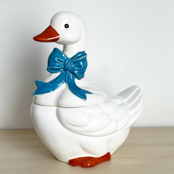 Goose Cookie Jar - Etsy