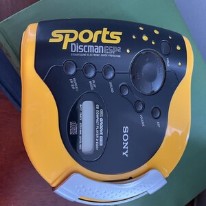 Vintage 90's Sony Sports Discman, Portable CD Player - Etsy
