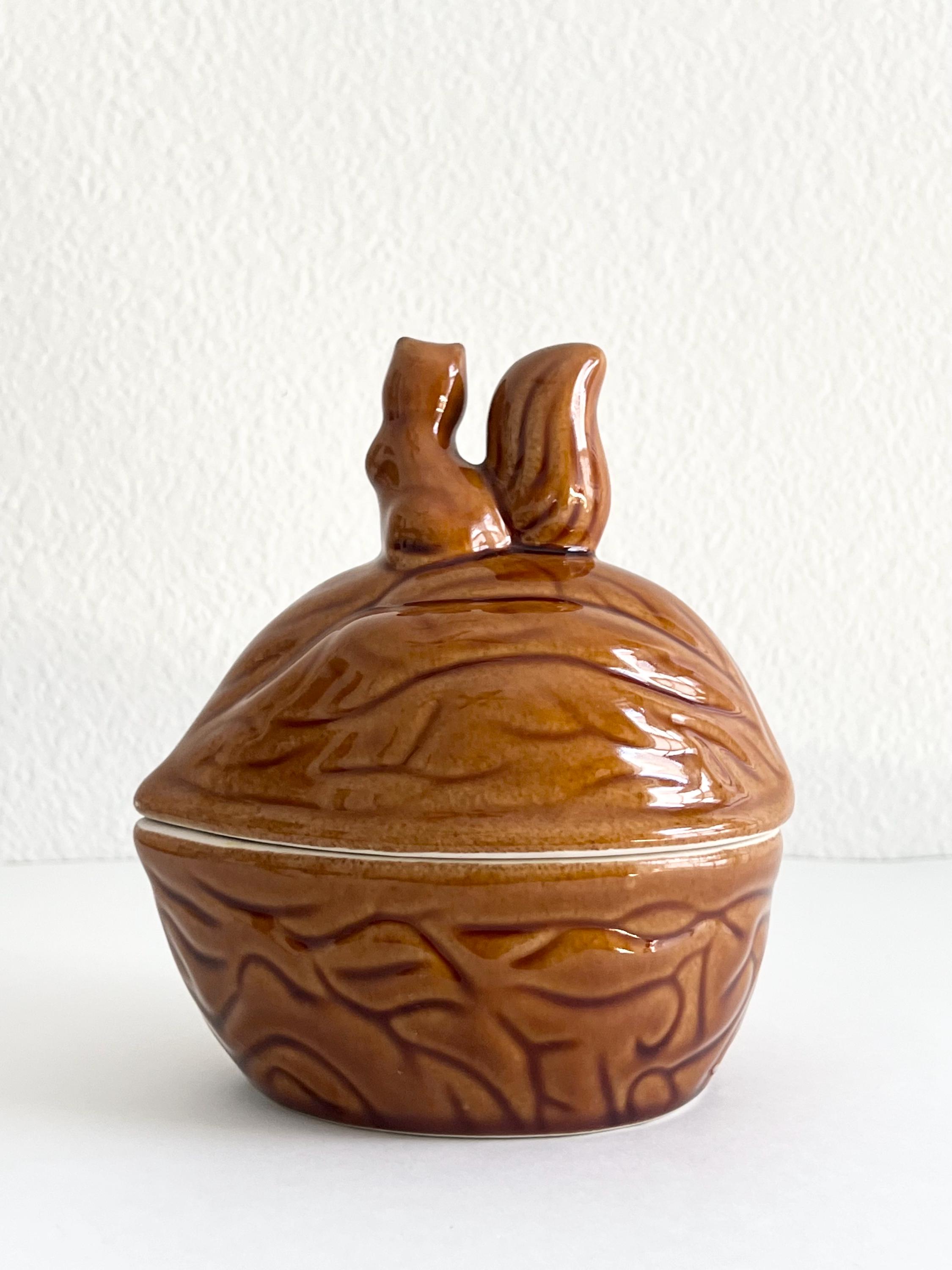 Vintage Squirrel Candy, Trinket Dish, Vintage Cookie Jar - Etsy