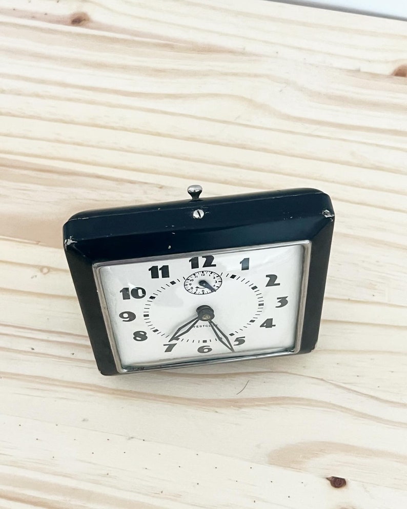 Vintage Art Deco Westclox Alarm Clock for Desk or Table - Etsy