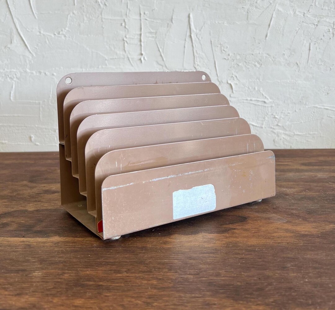 Industrial Lit-ning Metal Desk File - Etsy