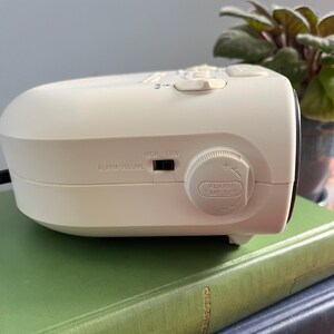 White Sony Dream Machine Digital Dual Alarm Clock/radio, Green LED - Etsy