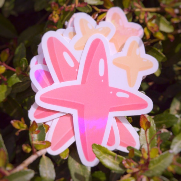 Anime Sparkle Sticker - Etsy