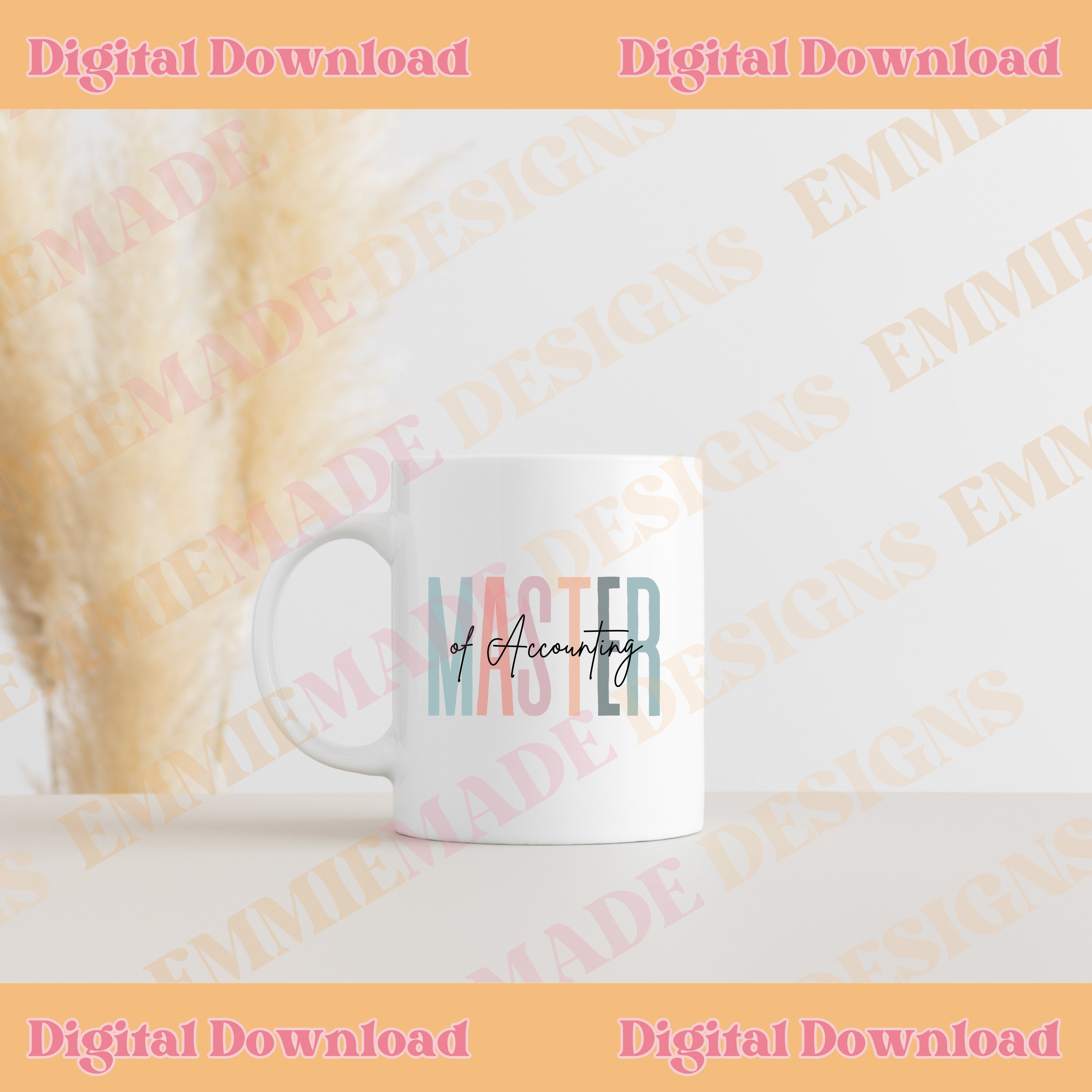 Master Degree Svg Png Master of Accounting SVG PNG Master Degree Svg ...