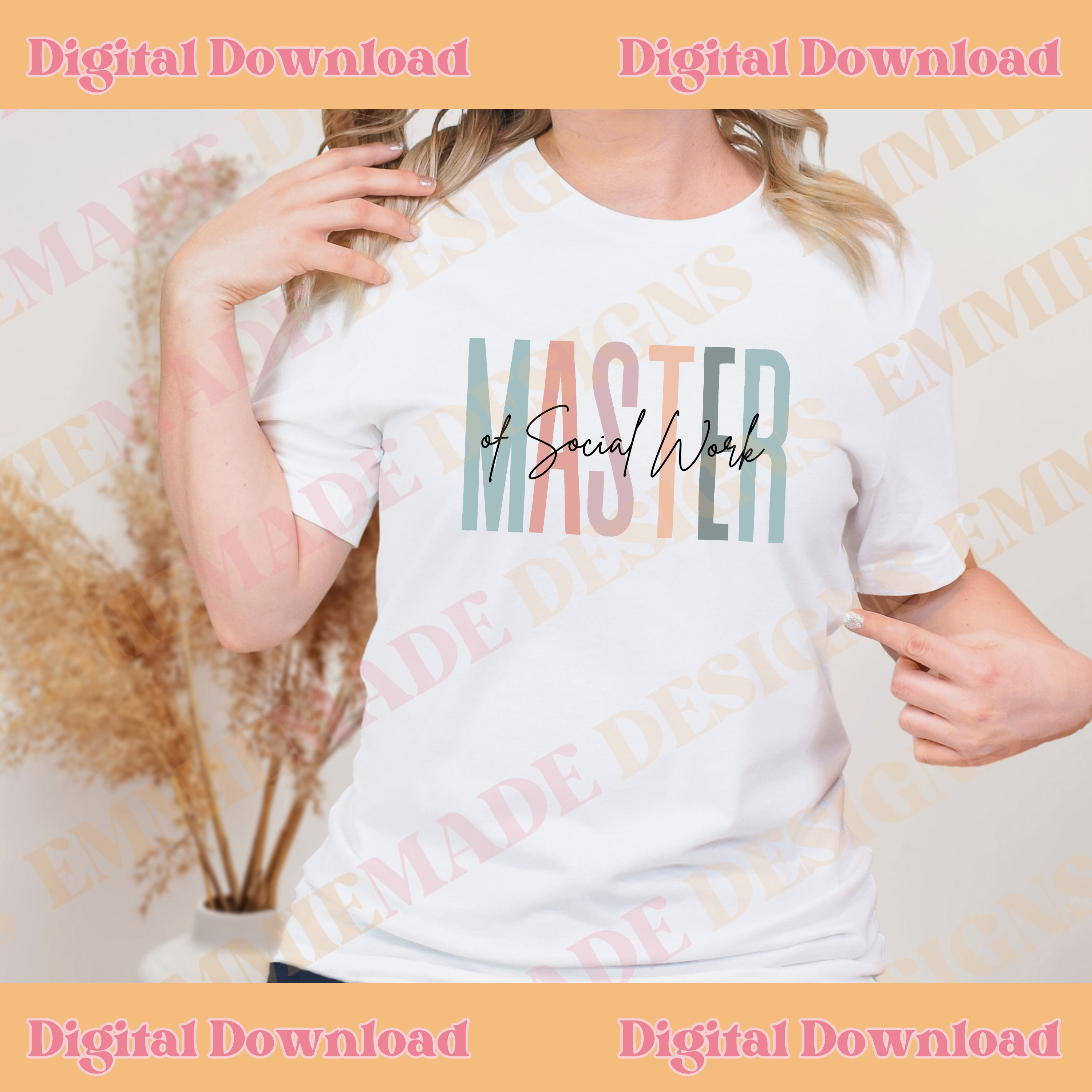 Master Degree Svg Png Master of Social Work SVG PNG | Master Degree Svg ...