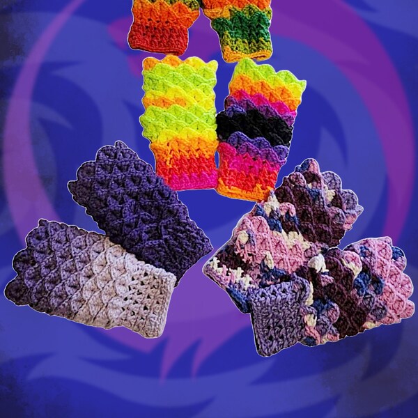 Dragon Scale Gloves - Etsy