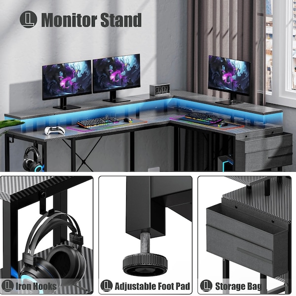 Corner Computer Monitor Stand - Etsy