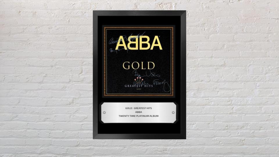 Abba Gold Album Cover