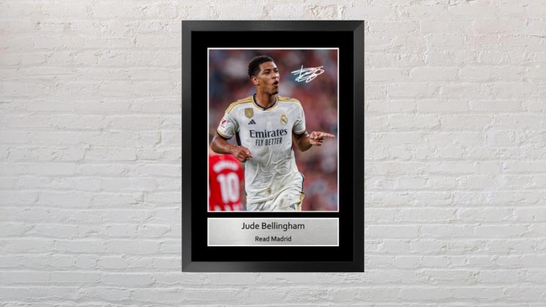 Jude Bellingham Real Madrid Fc Signed Autographed Reproduction - Etsy UK