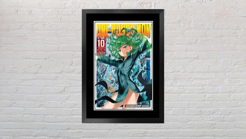 One Punch Man Vol.10 Tatsumaki Cover Art Reproduction Print - Etsy Hong ...