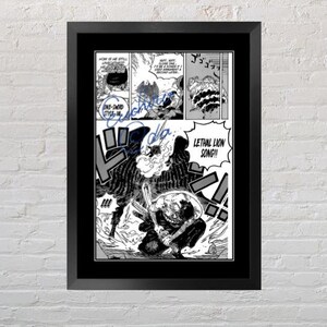 Eiichiro-oda Roronoa Zoro Lethal Lion Song Signed Autographed - Etsy UK