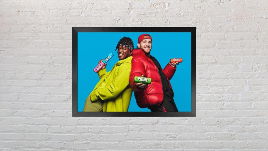 Prime KSI Logan Paul Poster Signed Autographed Artistic - Etsy