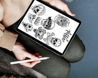 RED Tattoo Flash - Etsy