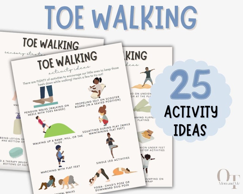 Toe Walking, Pediatric Occupational Therapy, Parent Resources ...